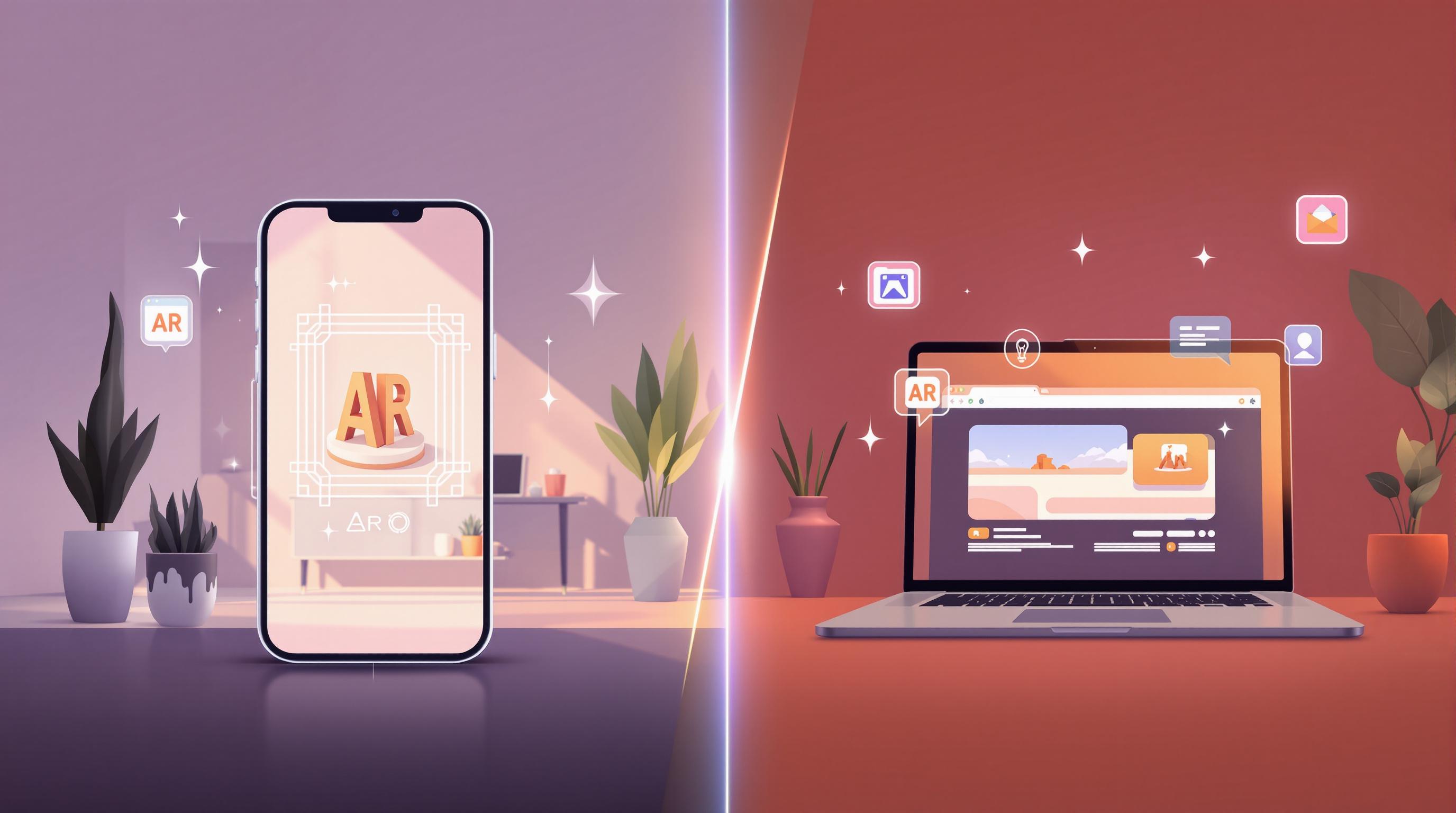 Browser AR vs App-Based AR: A Complete Comparison | Augmia - Application